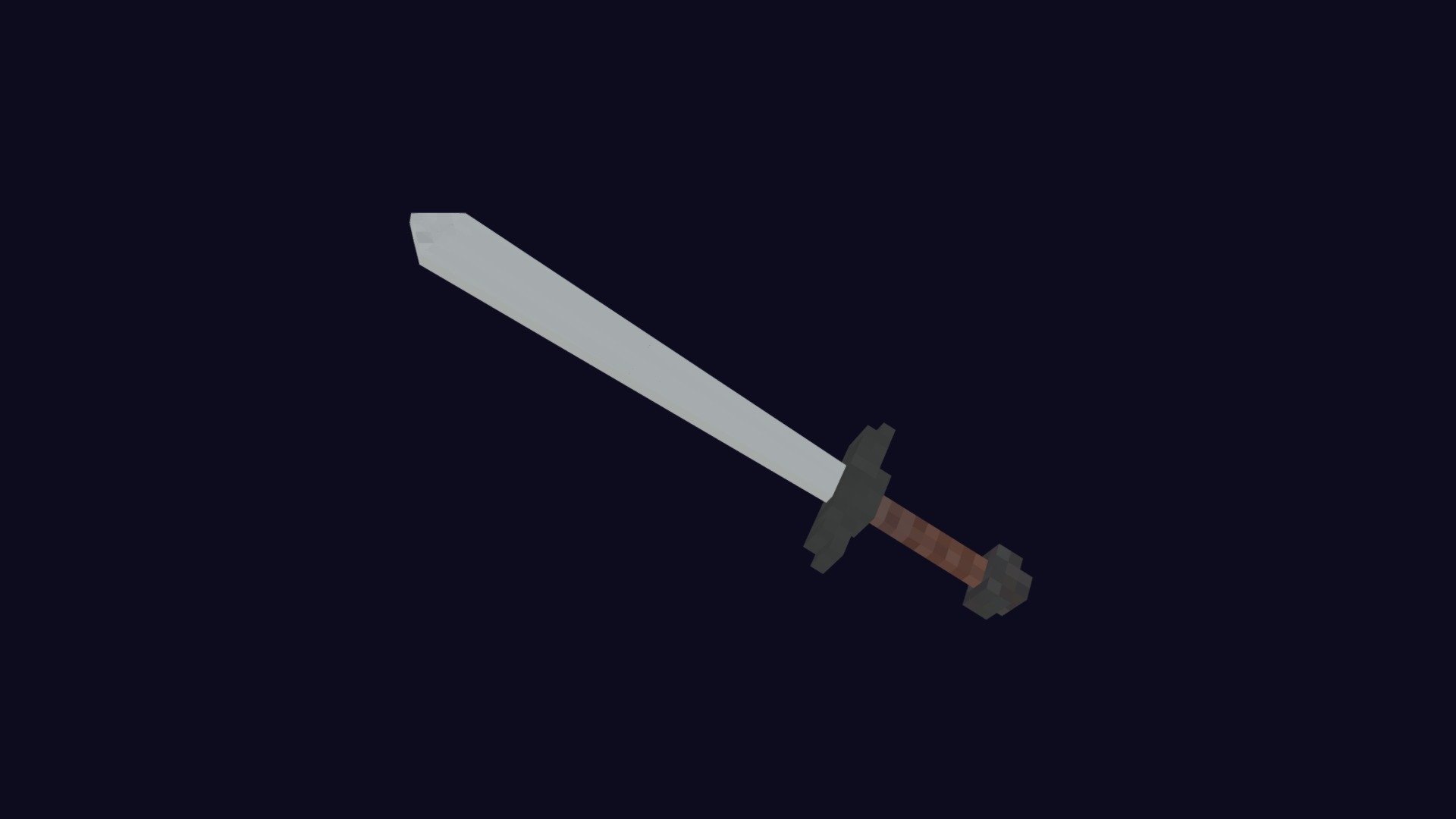 Voxel Sword 6 - 3D Lowpoly Weapons - Buy Royalty Free 3D model by ...