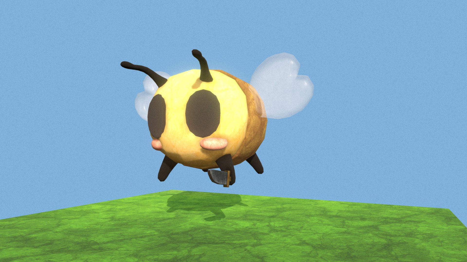 Bouncy Bee - 3D model by LKelda [072a675] - Sketchfab