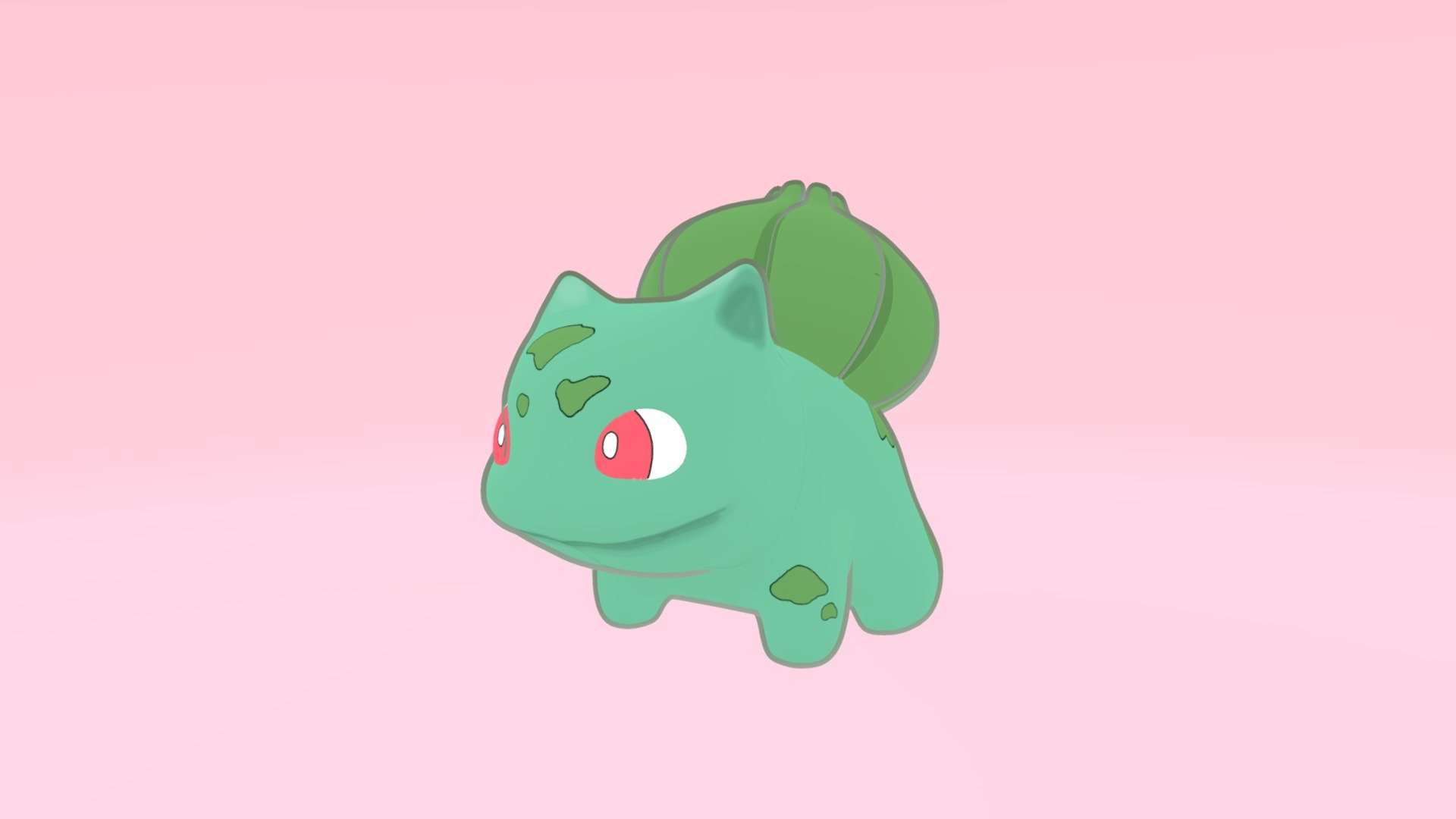 bulbasaur - 3D model by Akiko.Tomiyoshi [072a8bd] - Sketchfab