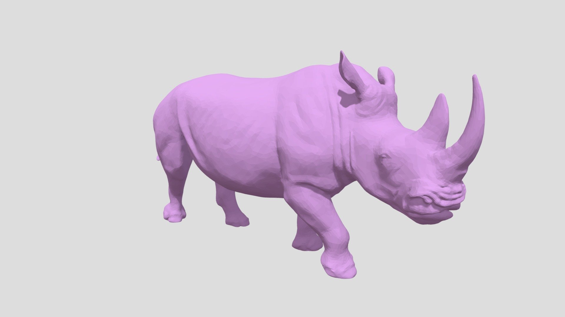 Rhino-2 - Buy Royalty Free 3D model by Phil-Crea [072a991] - Sketchfab ...
