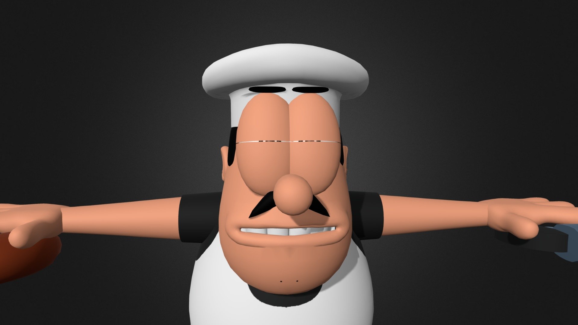 Peppino spaghetti (Pizza tower) - Download Free 3D model by Boy6090 ...