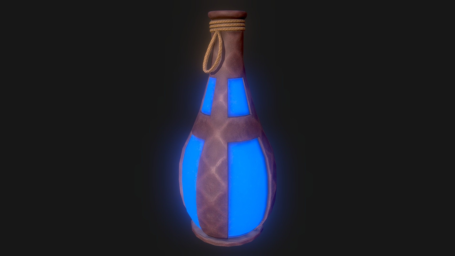 Simple Potion - 3 Colors - Red, Blue, Purple - Download Free 3D model ...