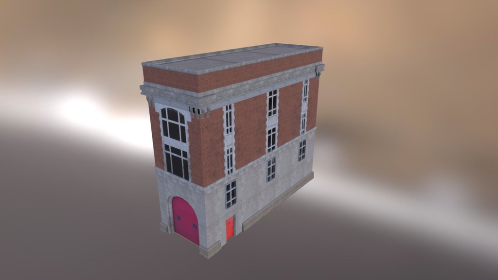 Ghostbusters' Firehouse - 3D model by richardpatrick [072bb20] - Sketchfab