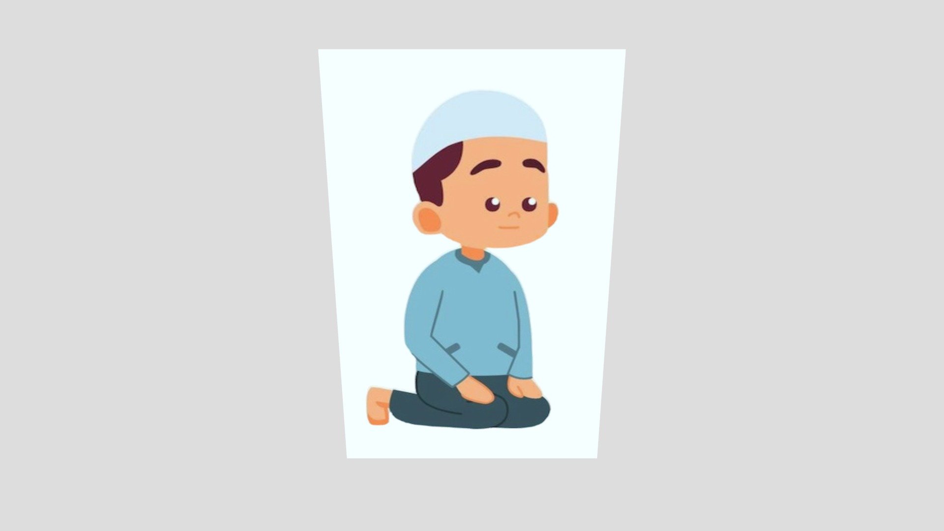 3D Duduk Antara 2 Sujud by Zahwa - 3D model by ziauddinaulia [072c315 ...