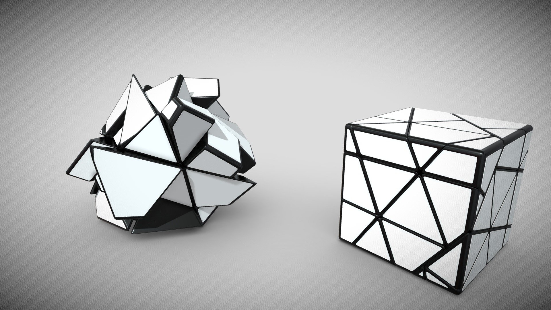 FangShi GhostZ Cube - 3D model by SonnyG1 [072c776] - Sketchfab