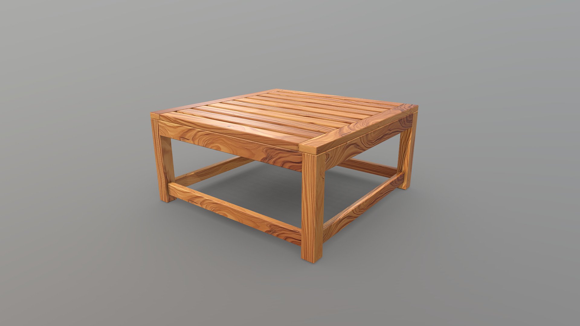 WOOD TABLE - Download Free 3D model by YouniqueĪdeaStudio ...