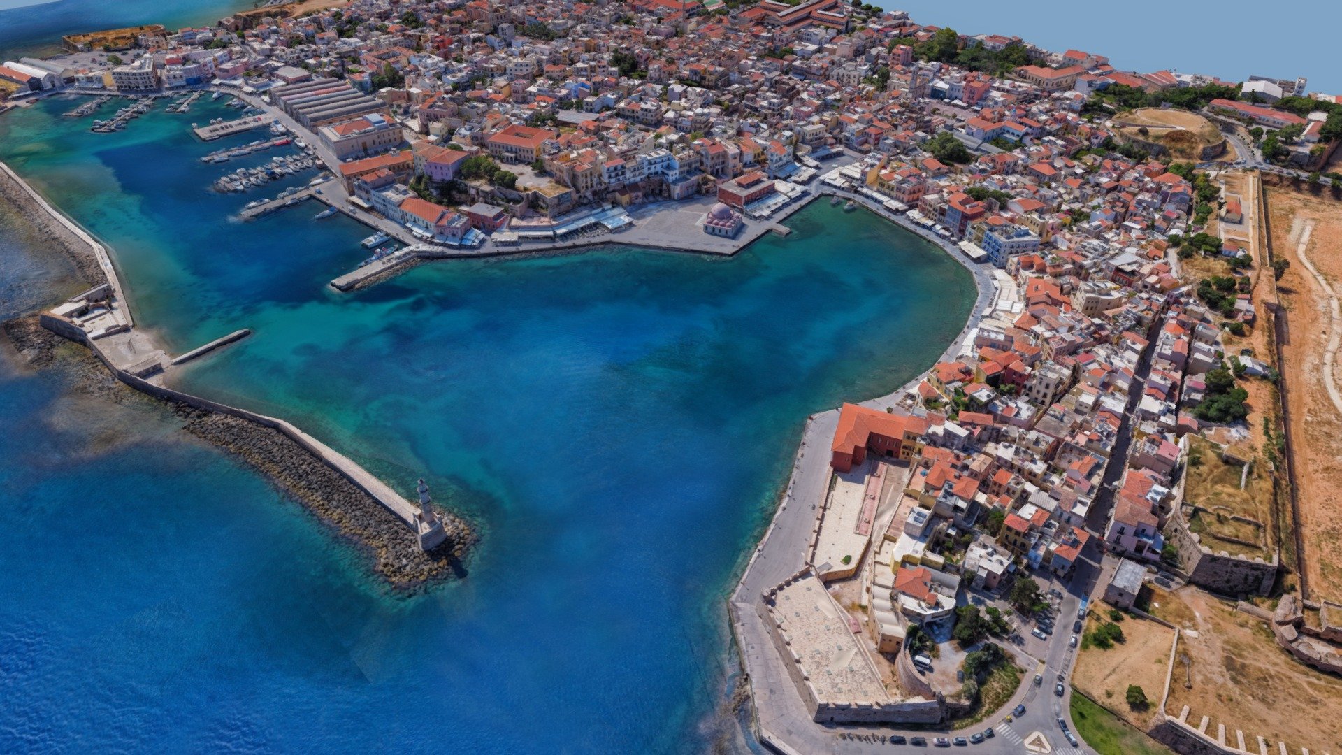 Chania 3D map v4 - 3D model by Vasilis Triantafyllou (@trelobyte ...