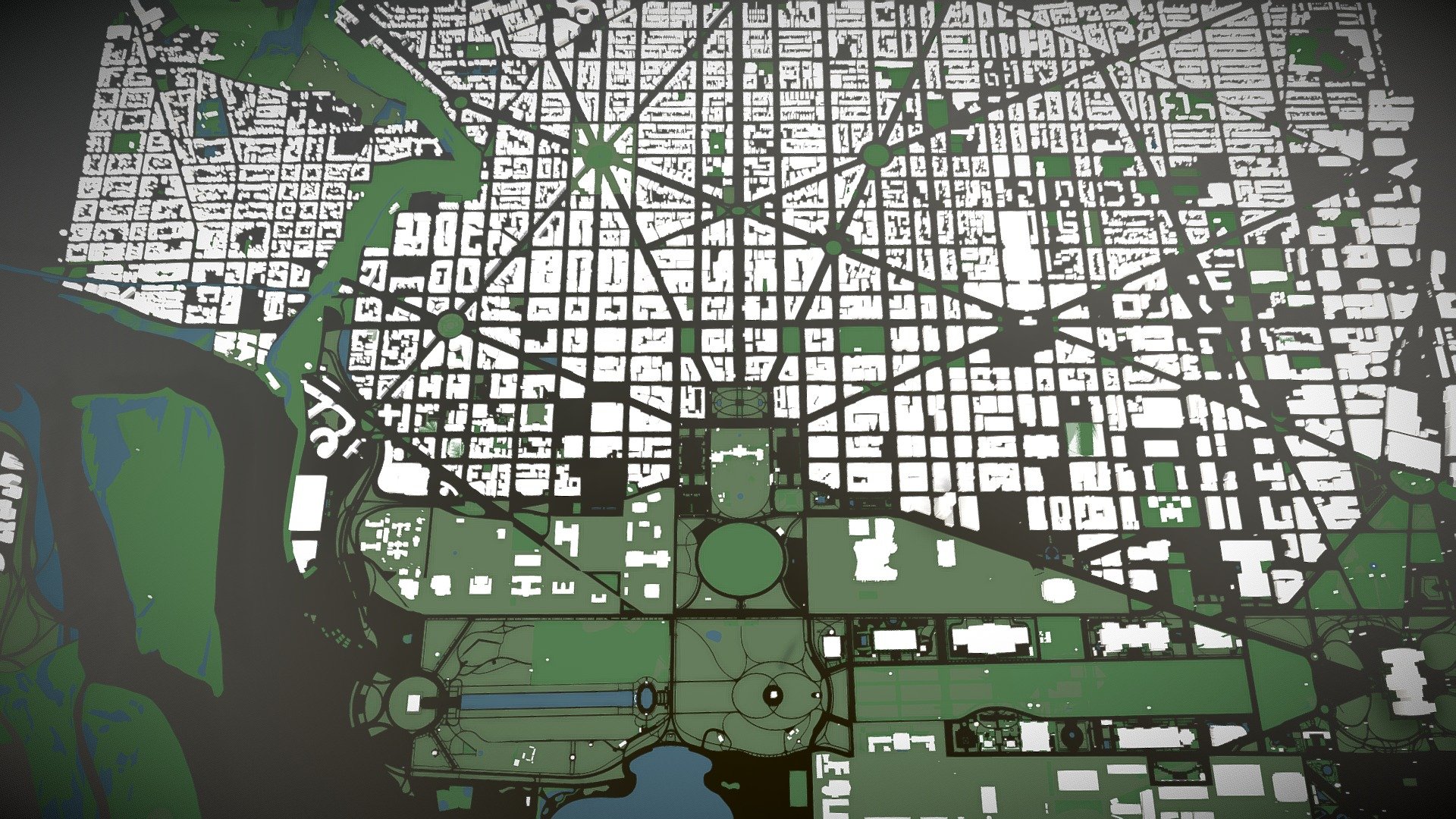 Washington DC USA - Mass buildings - Buy Royalty Free 3D model by Jinda ...