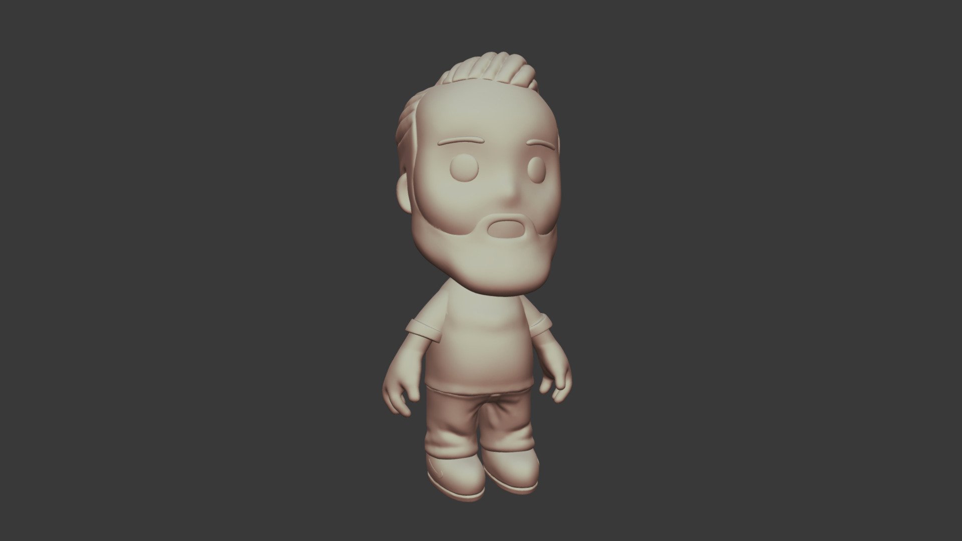 Dave_Cartoon(3D printing) - 3D model by The Duc ...