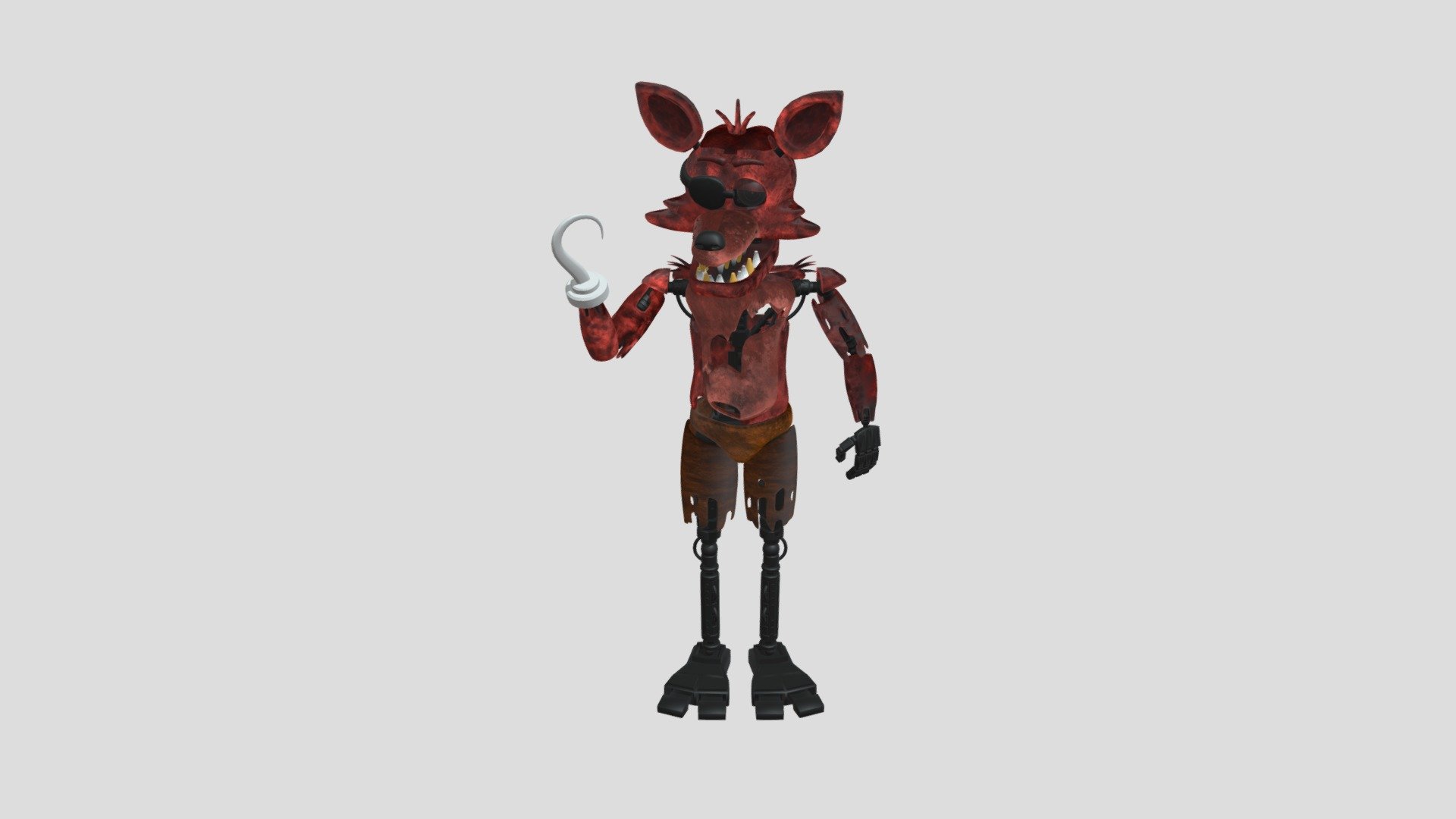 UFMP Foxy The Pirate - Download Free 3D model by TKLOF ...