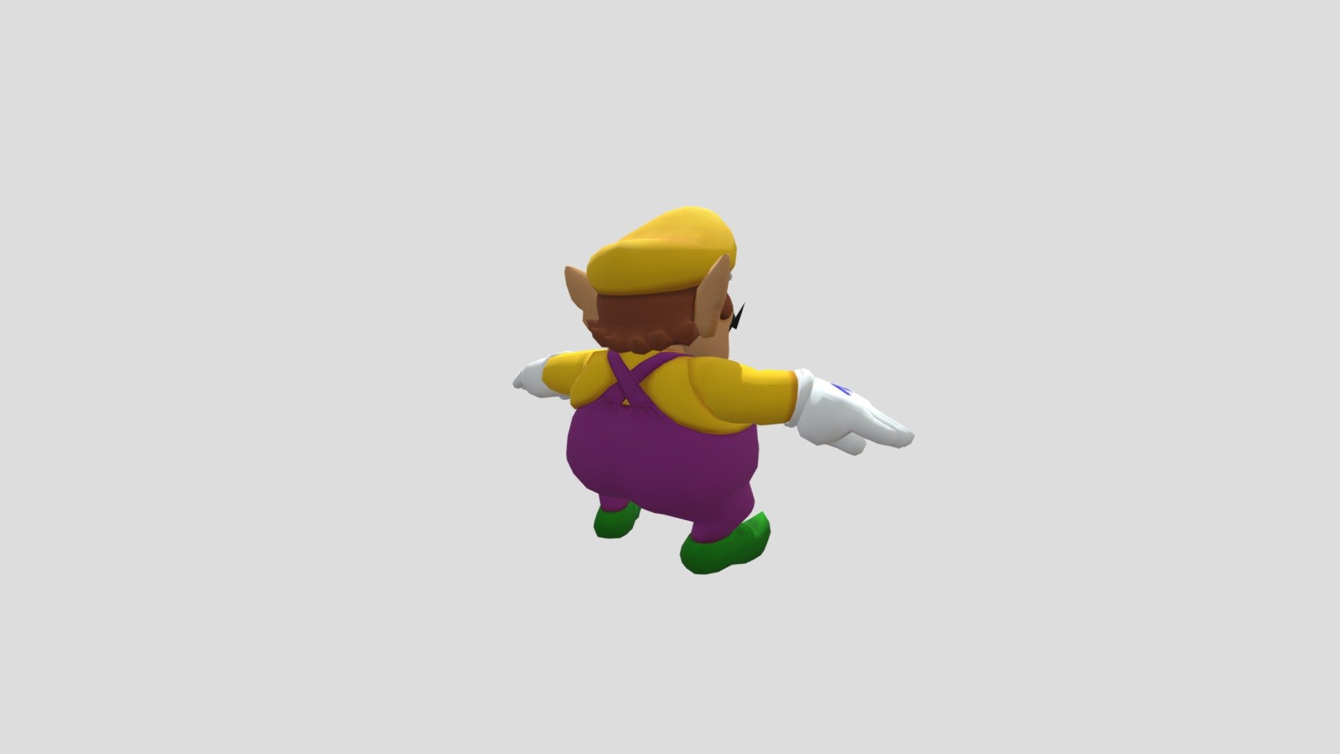 Wario - Download Free 3D model by Jefferyandtanneryt [0730fbb] - Sketchfab