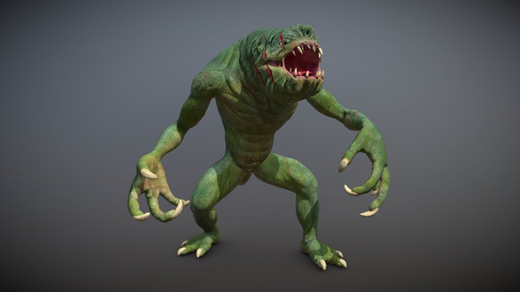 Monsters_5 - A 3D model collection by snaketots - Sketchfab
