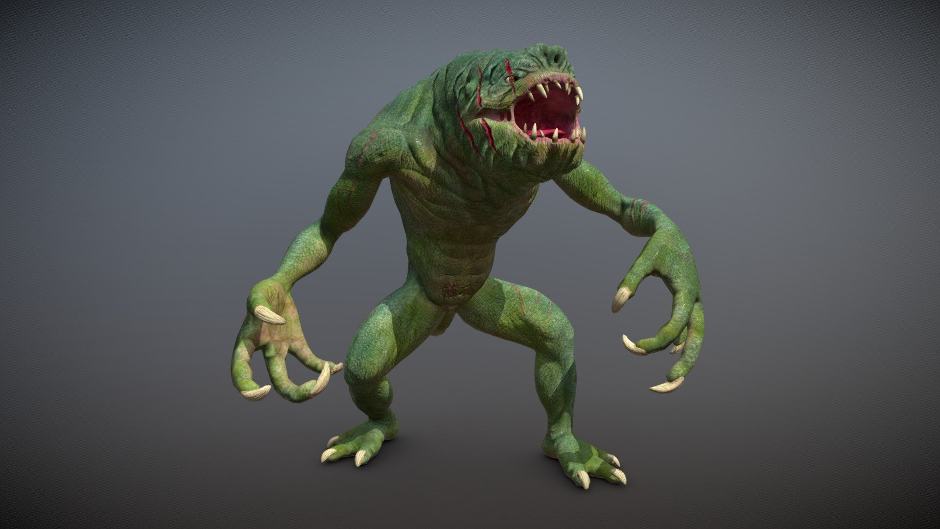 C|MU Demo Creature - 3D model by rhutchins [0731012] - Sketchfab