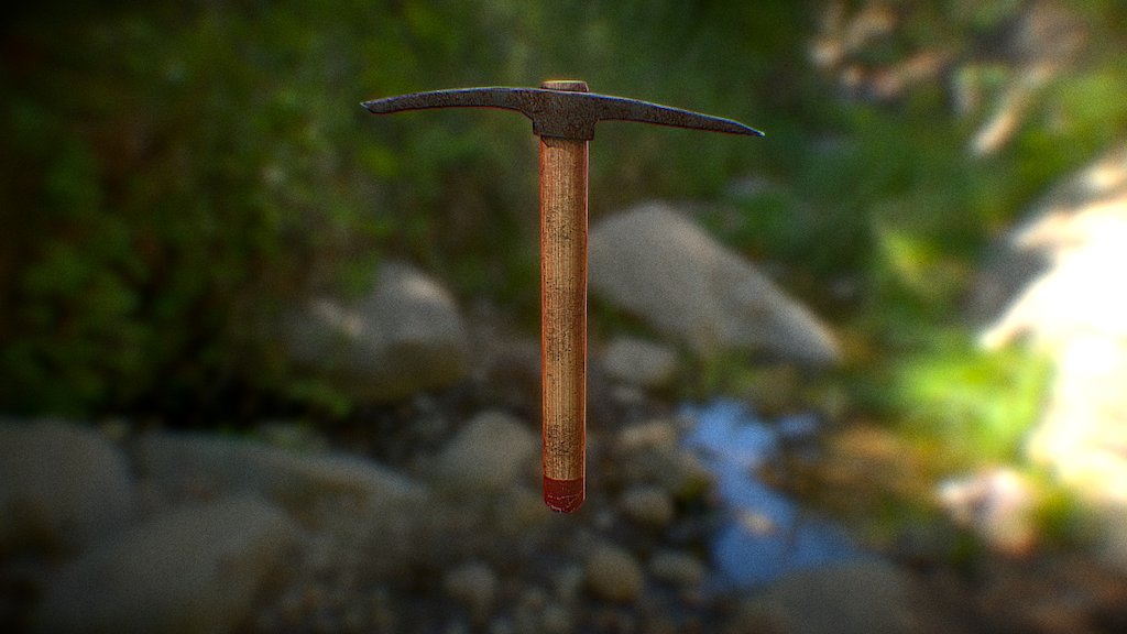 Pickaxe - 3D model by Plutonium.software [07324a2] - Sketchfab