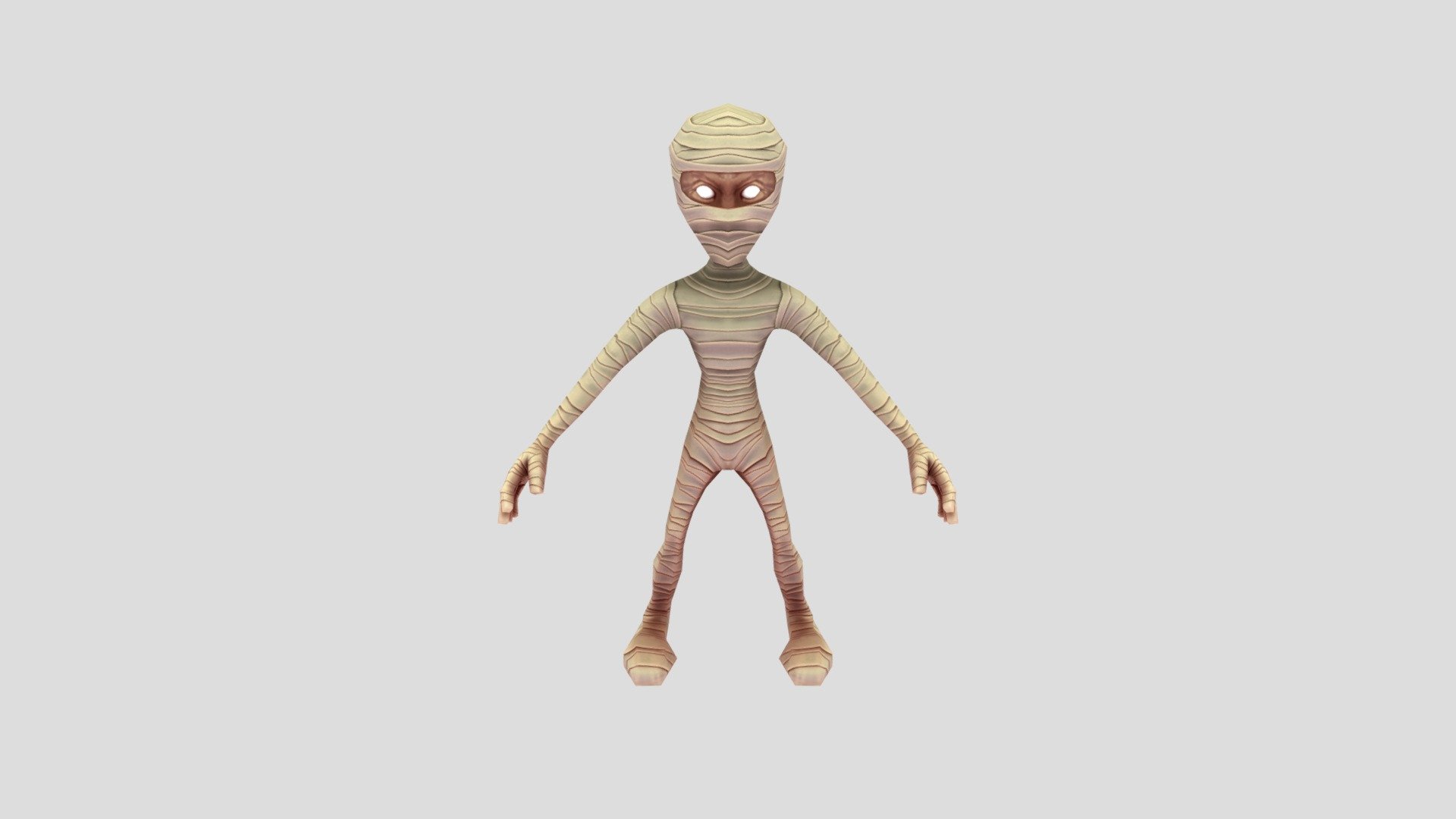 3D mummy very low poly - 3D model by UgurEmreTok [0732657] - Sketchfab