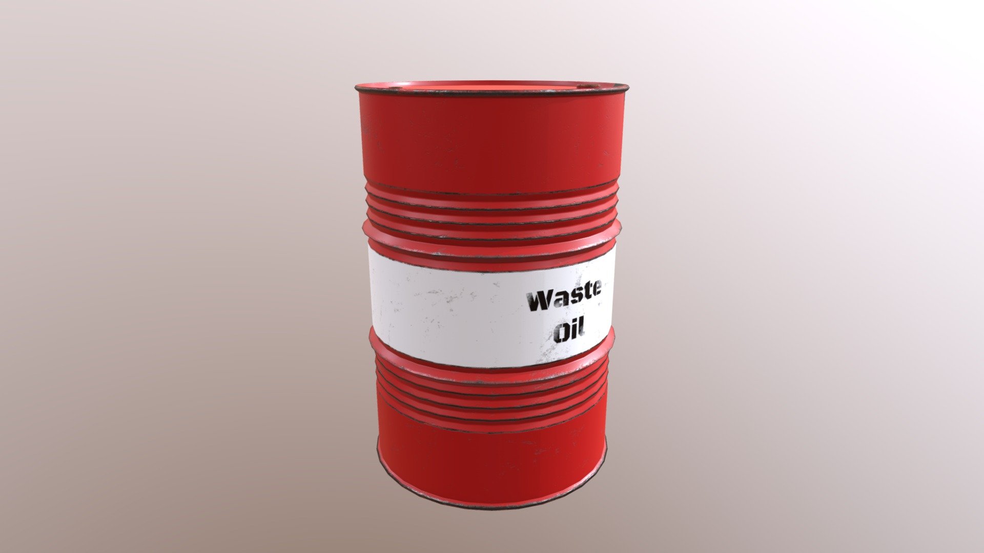 Waste Oil Drum - 3D model by Jay Paterson (@Jaypate) [0734966] - Sketchfab