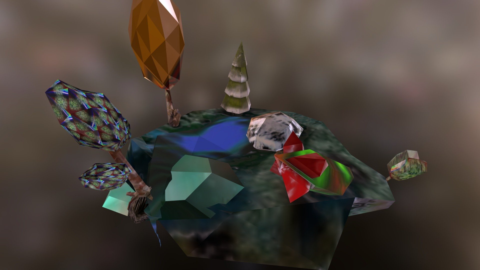 super low poly island - Download Free 3D model by Matt9322 [073698d ...