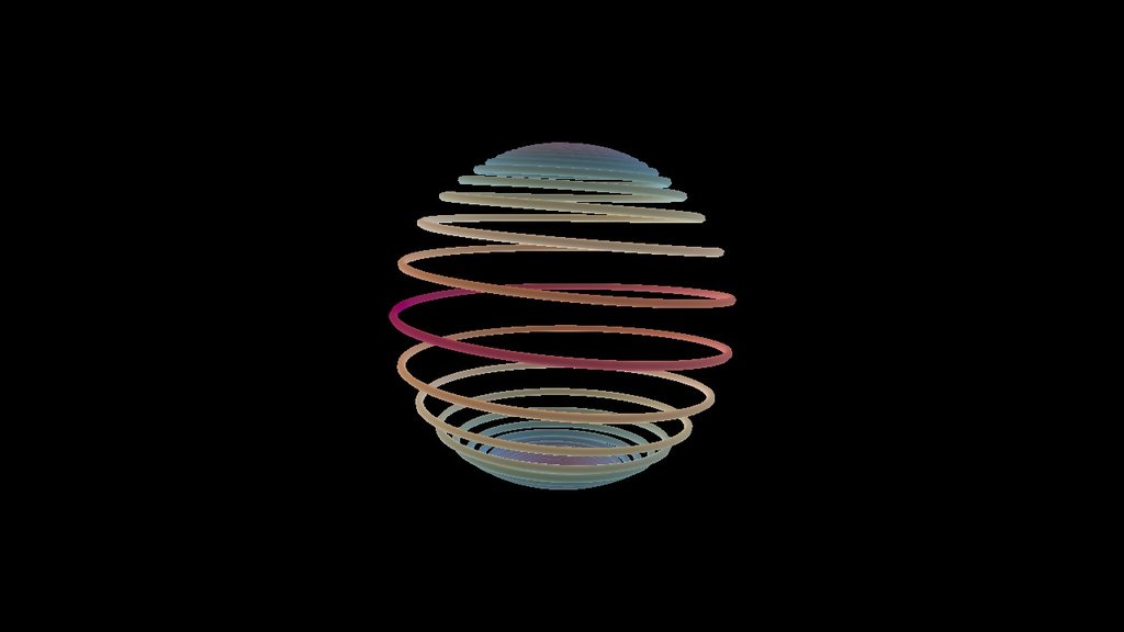 Spherical Spiral - Download Free 3D model by tonibois [0738895] - Sketchfab
