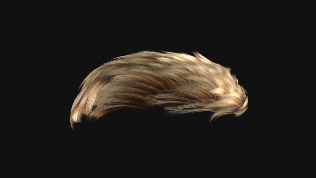Hair - A 3D model collection by Spark AR (@SparkAR) - Sketchfab