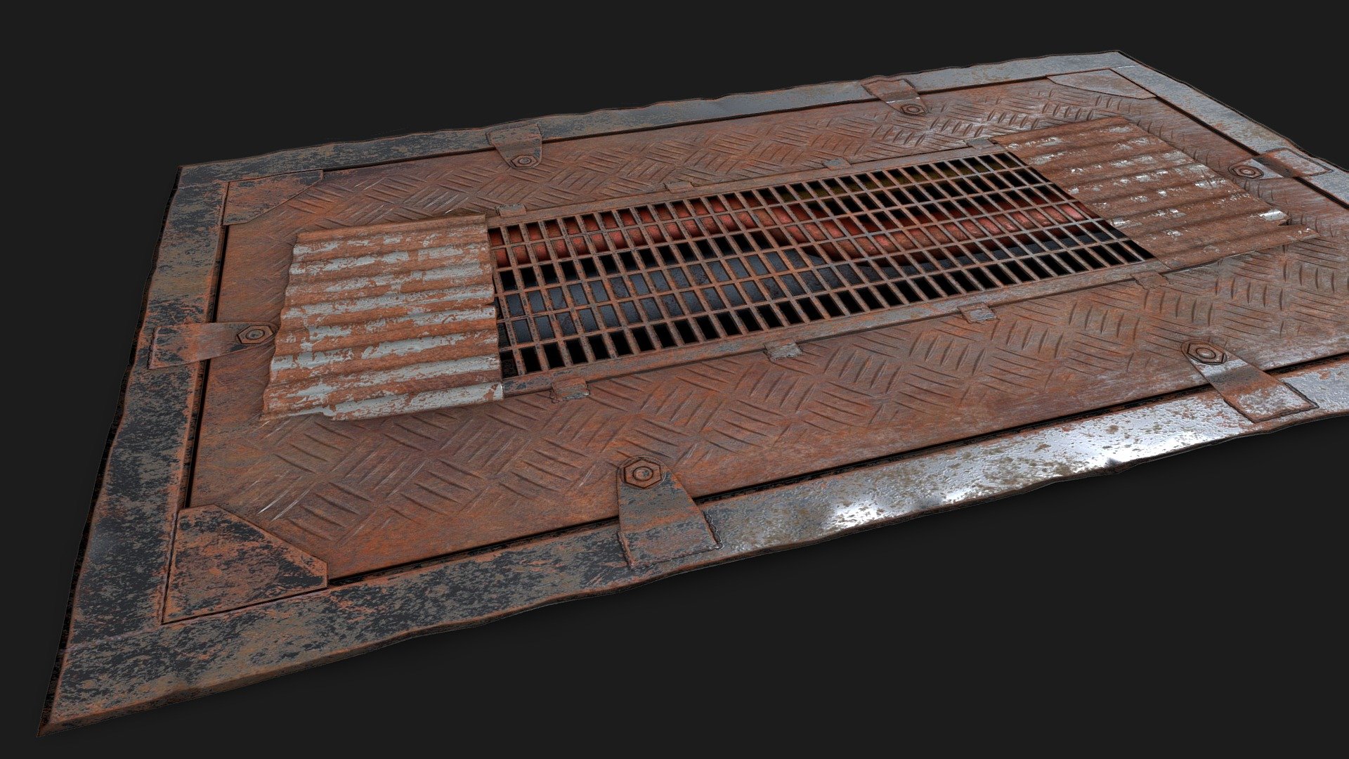 Rust Rug - 3D model by Becquerel1 [0738fa9] - Sketchfab