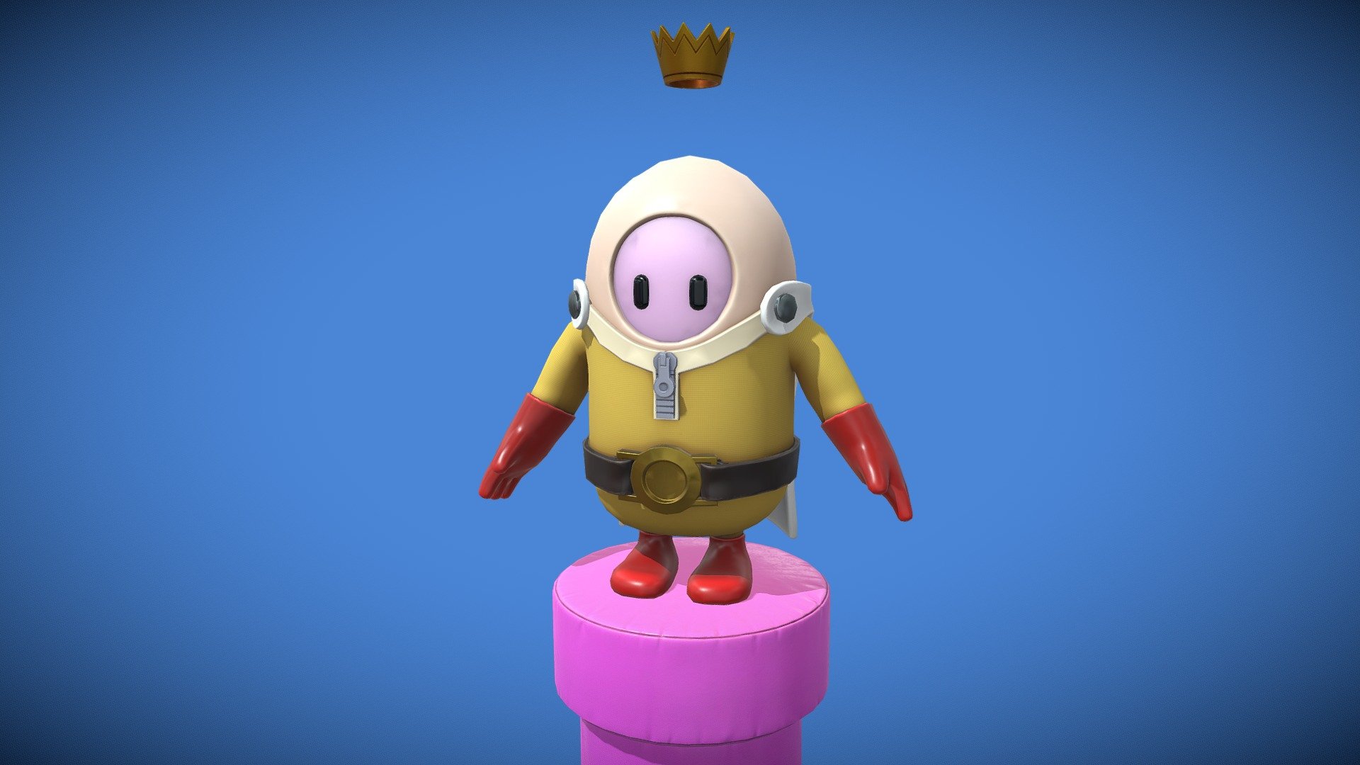 One Punch Guy - Buy Royalty Free 3D model by algoryushin [07393cc ...