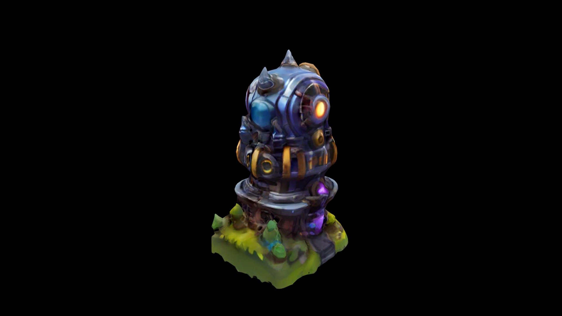 Tower Fall RTS building 0a0a199f-21e8-4056-9cd7- - Download Free 3D ...