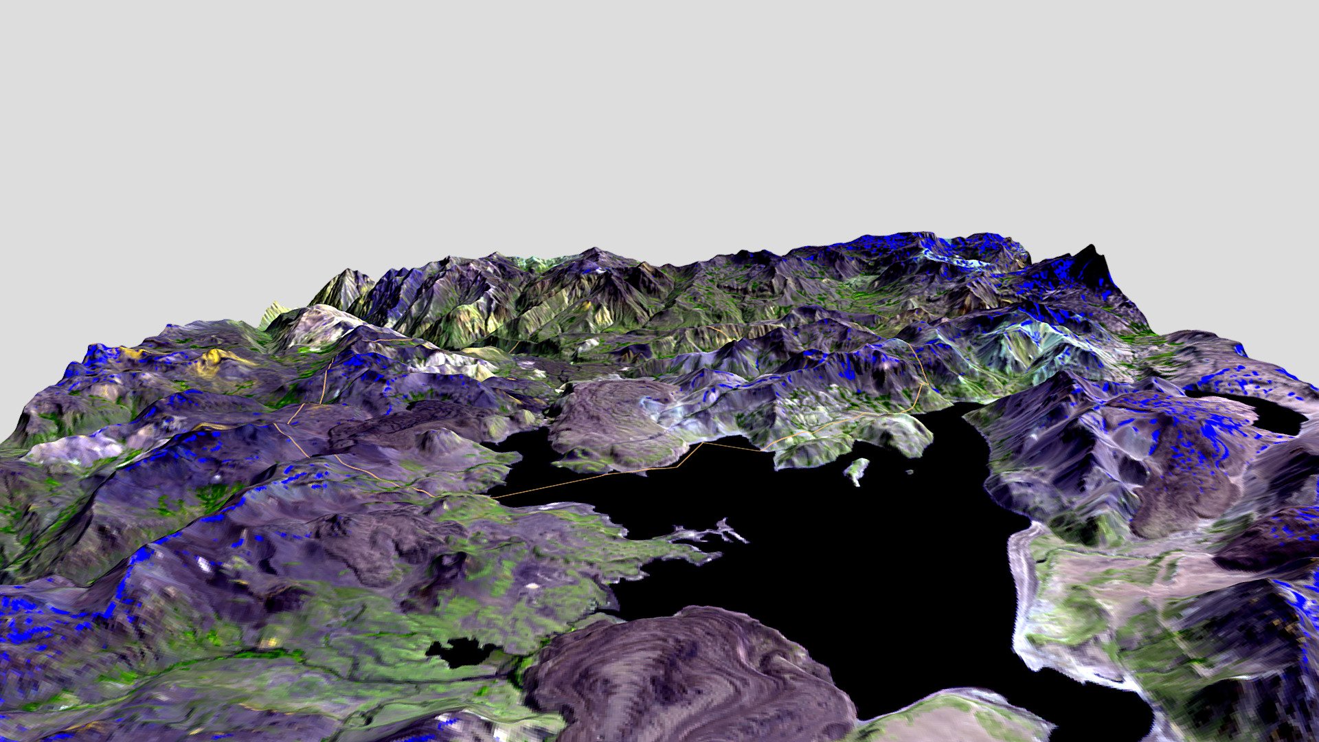 banda falso color - 3D model by nicolas (@potronsia) [073aec8] - Sketchfab