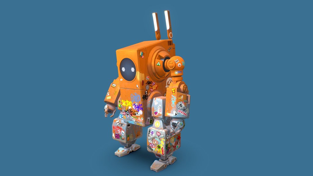 Robots - A 3D model collection by hadoooken - Sketchfab