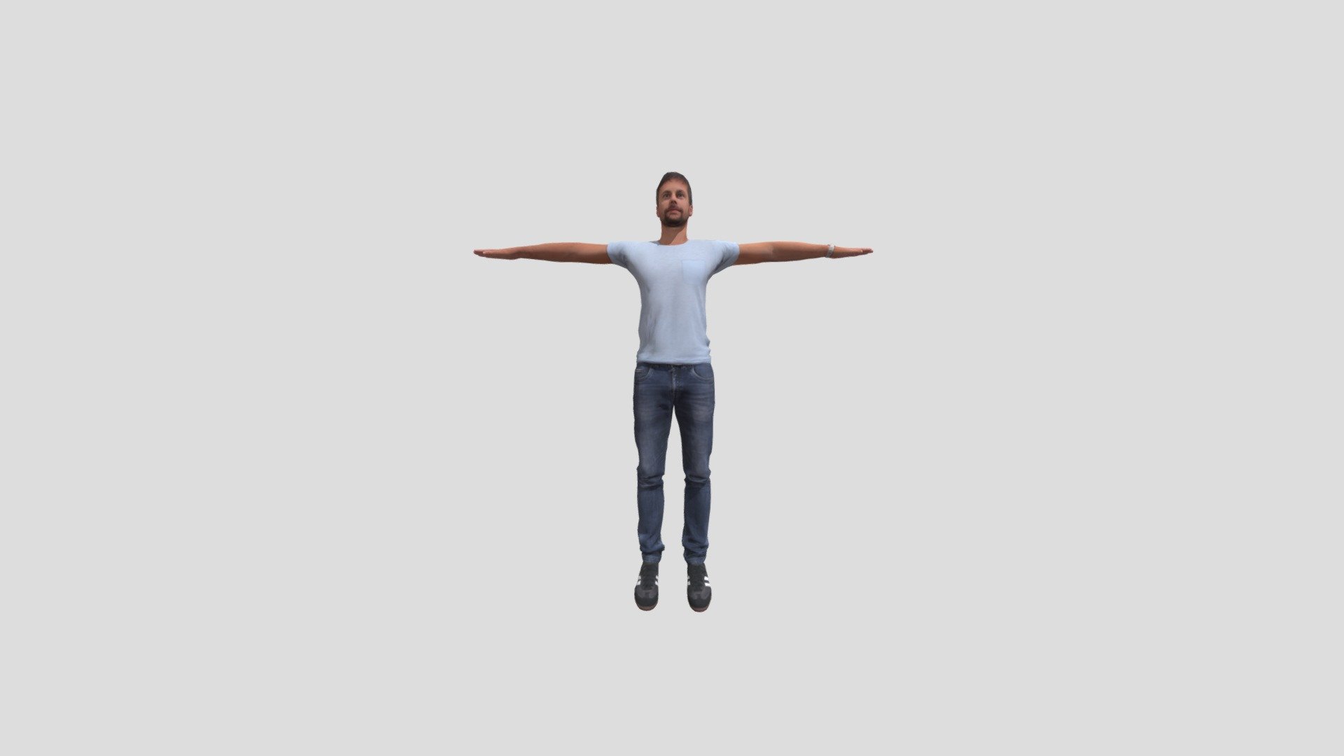 Man Carecter Modeling Animated Walking - Download Free 3D model by ...