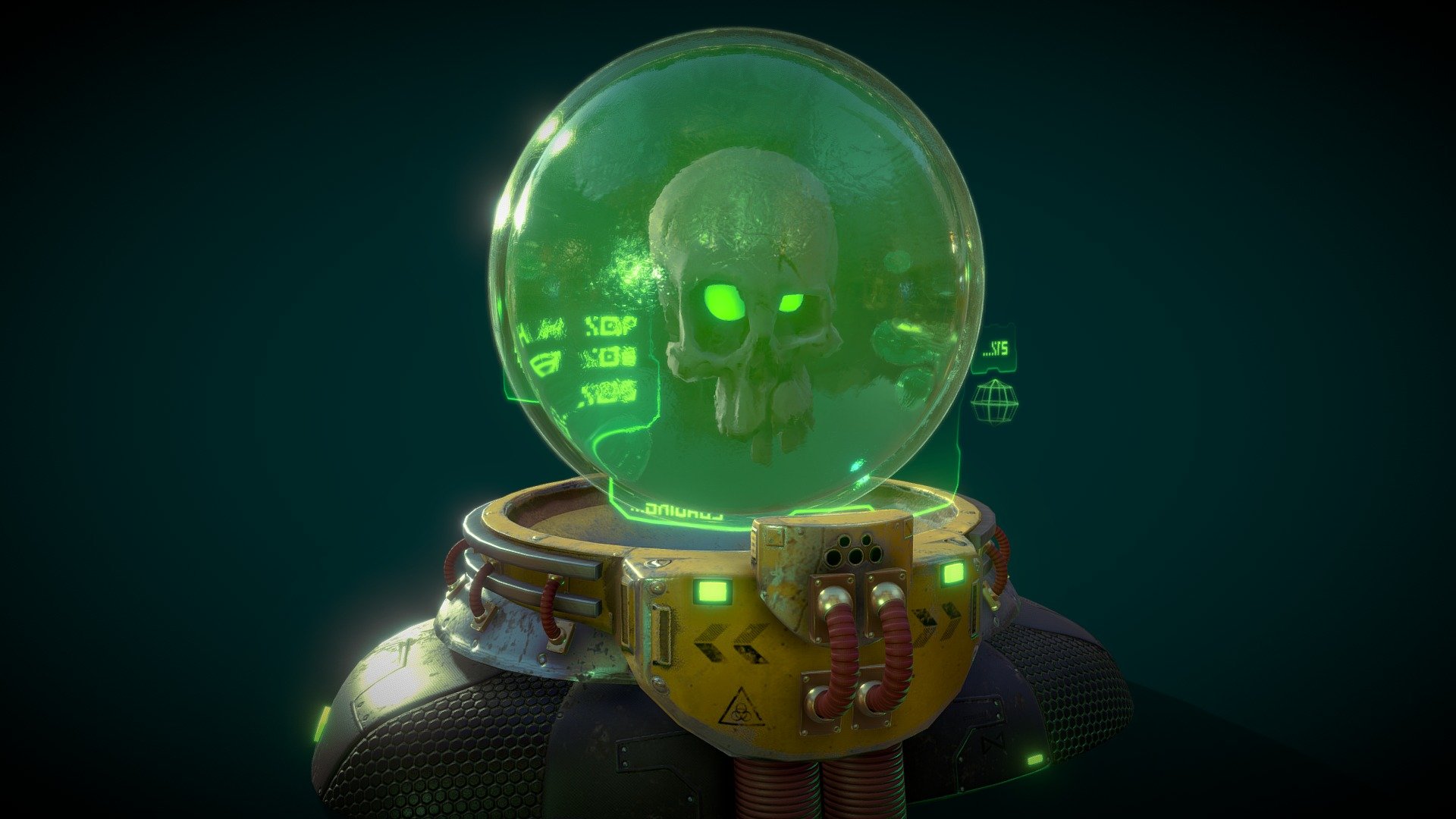 SKULL - BOT - 3D model by Gamefruit (@step) [073ea55] - Sketchfab