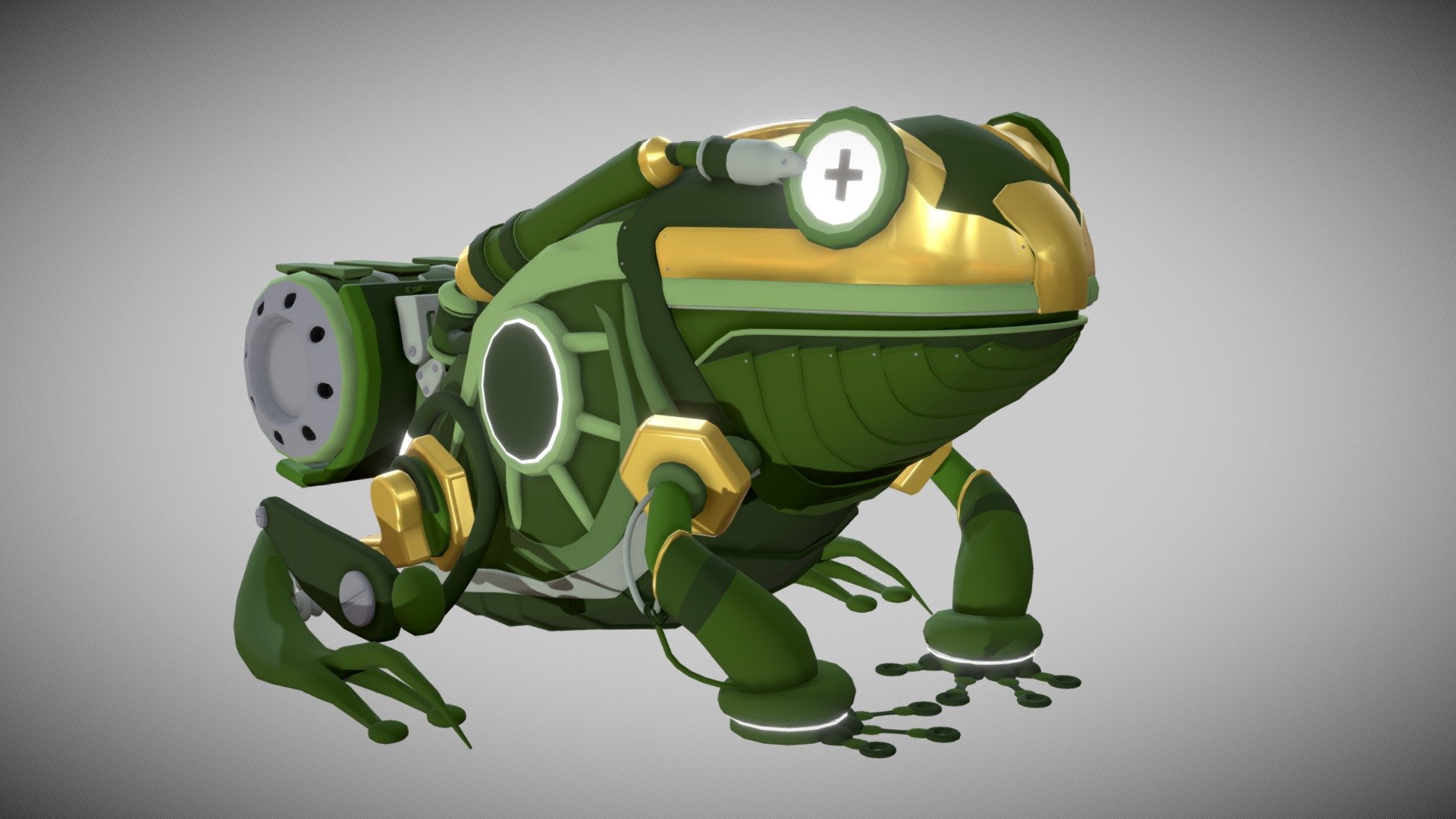 Frog [HW: Detailing] - Download Free 3D model by TAIDJU (@pror0ki ...