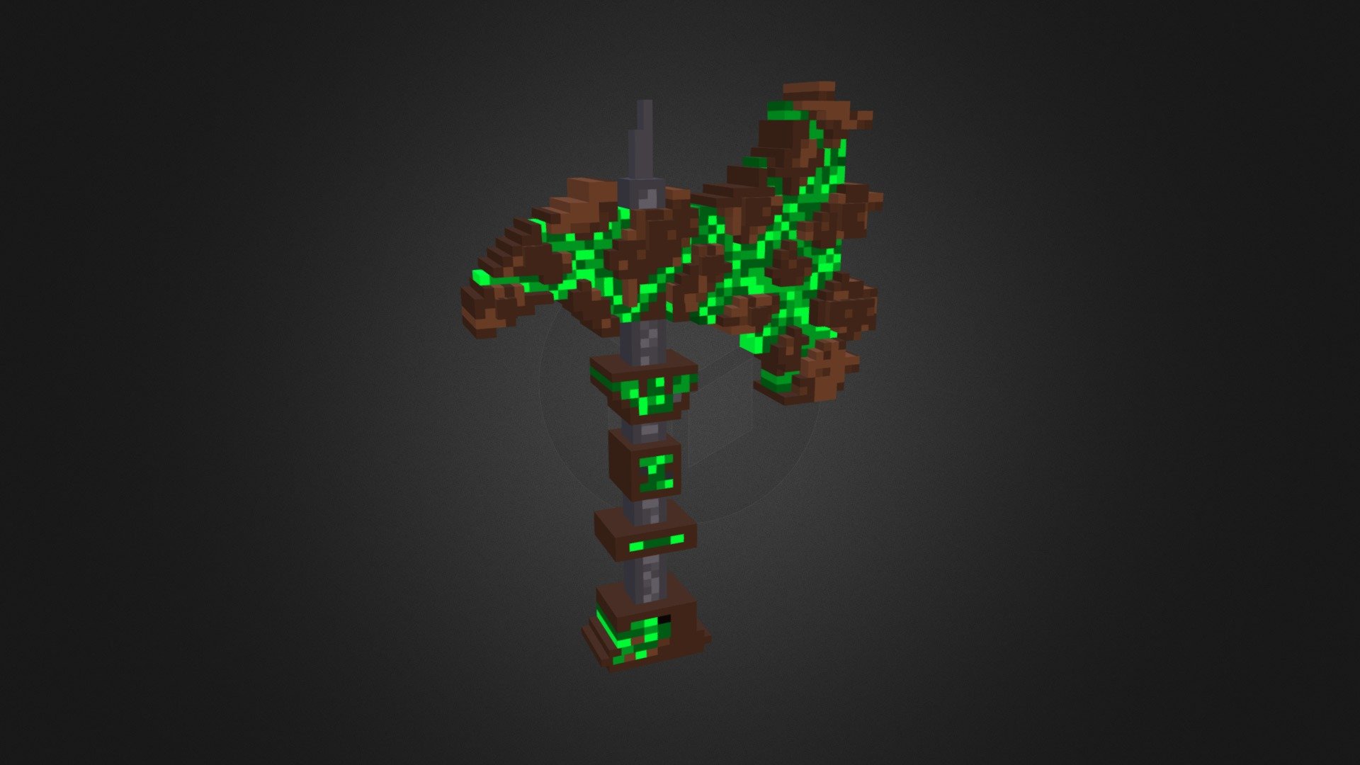 diamond_axe - 3D model by thomasbro.p [073efe5] - Sketchfab