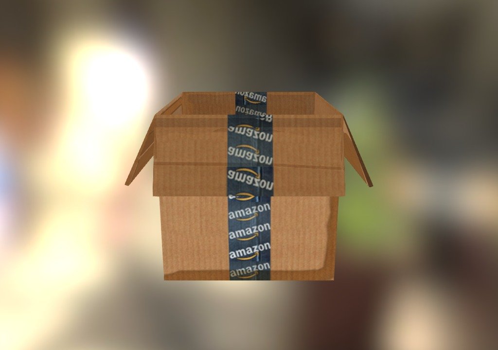 Tarnished Amazon Box - Download Free 3D model by Theo Hood (@theo ...