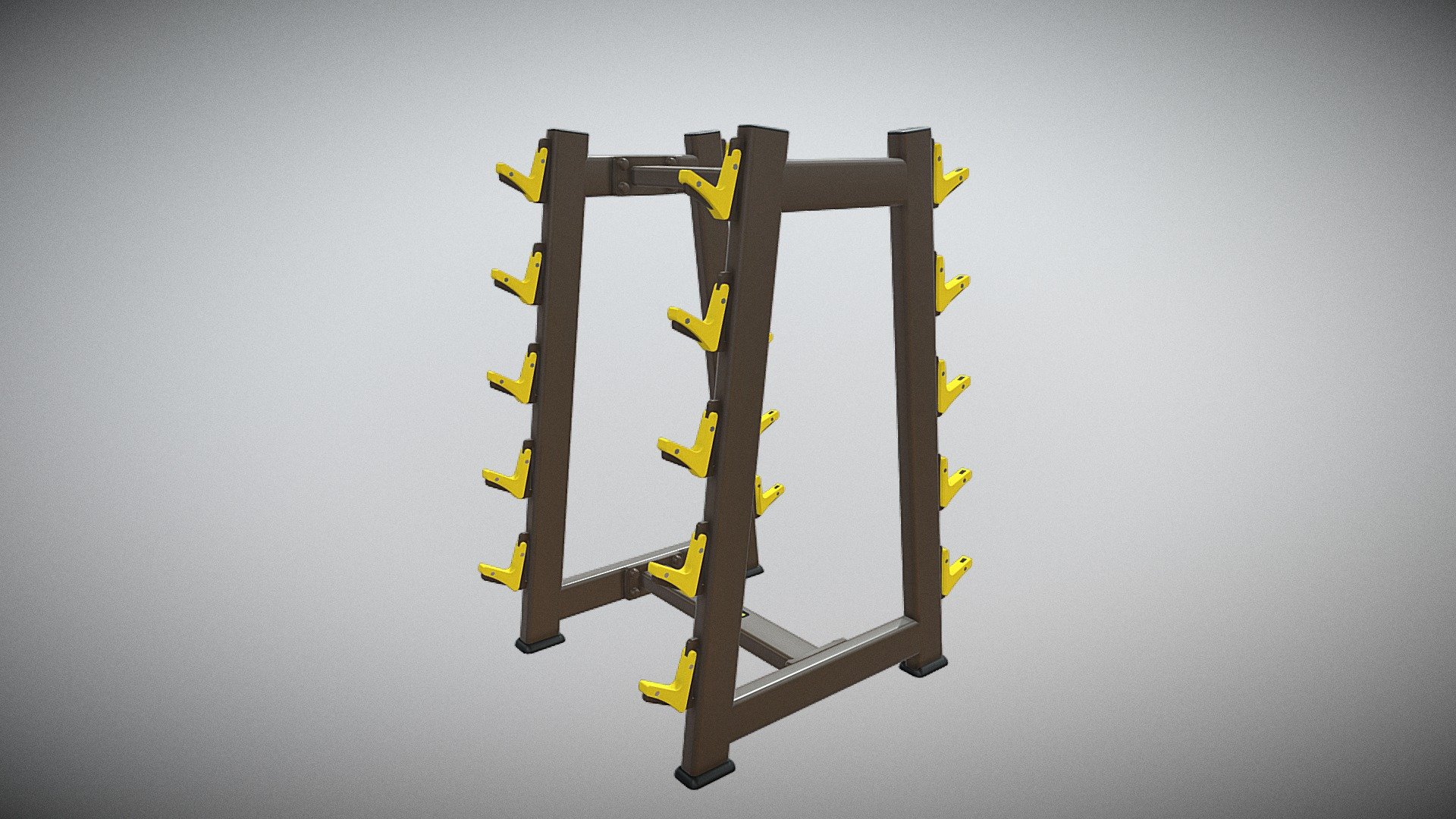 BARBELL RACK - 3D model by supersport-fitness [07446fe] - Sketchfab