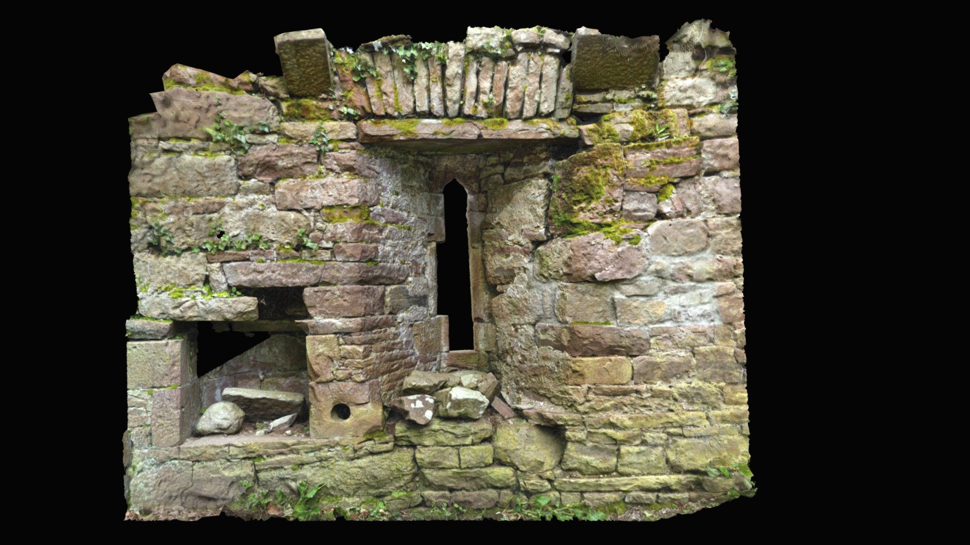 Ballymackeogh Church Window Interior - Download Free 3D model by ...