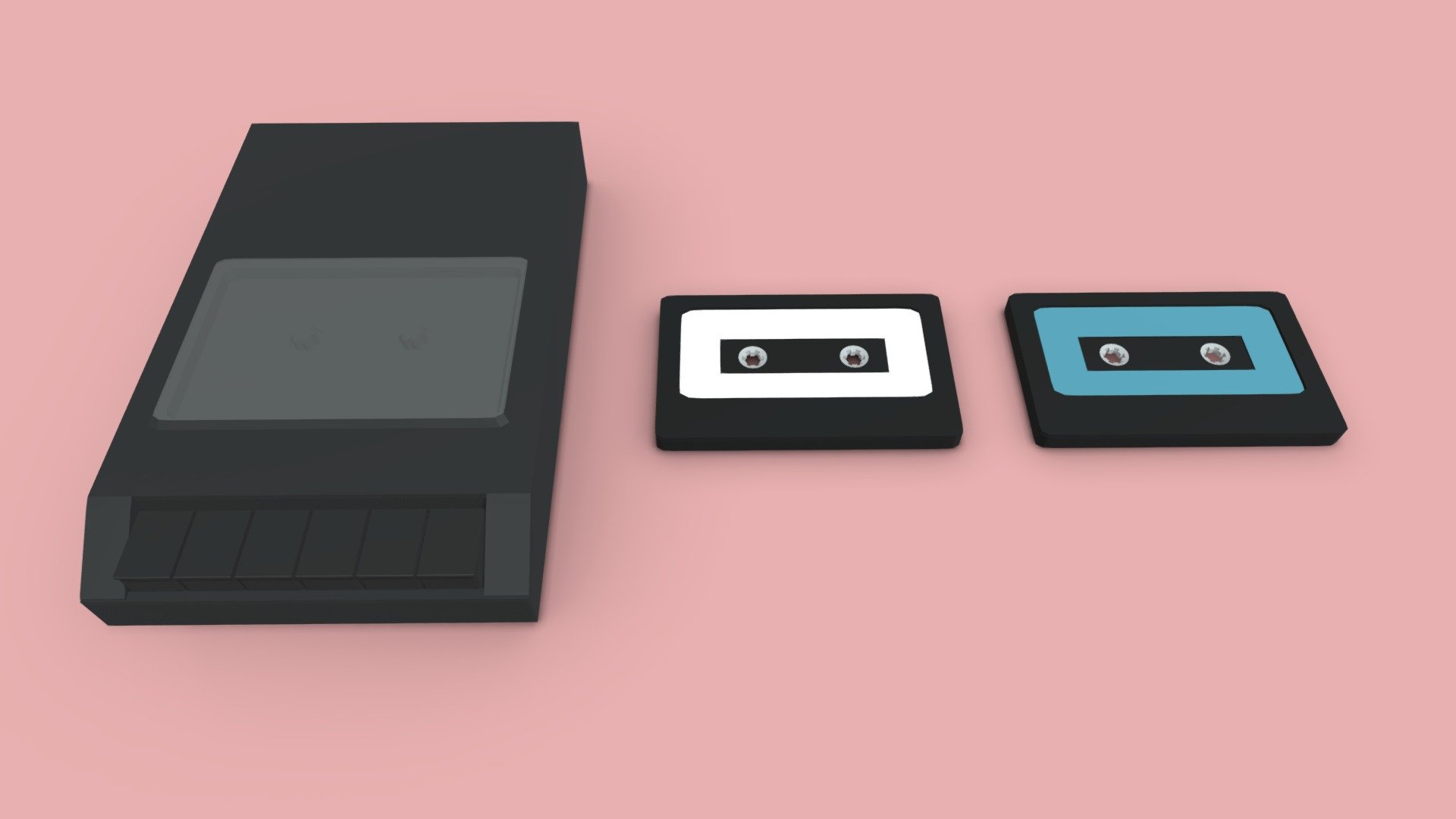 Cassette Player - 3D model by Maggatron (@MaggaModels) [07461e1 ...