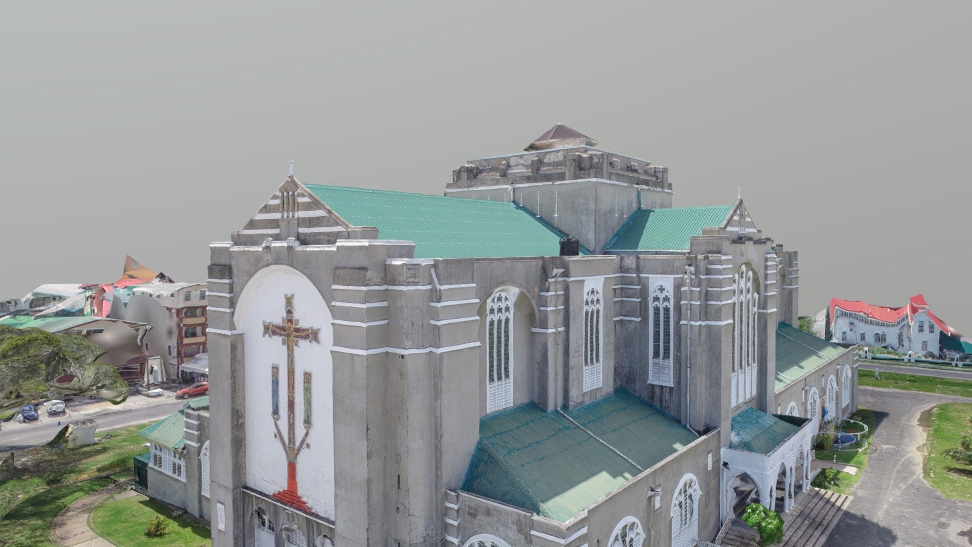 Immaculate Conception - 3D model by Caliper Drone Services (@Caliper ...