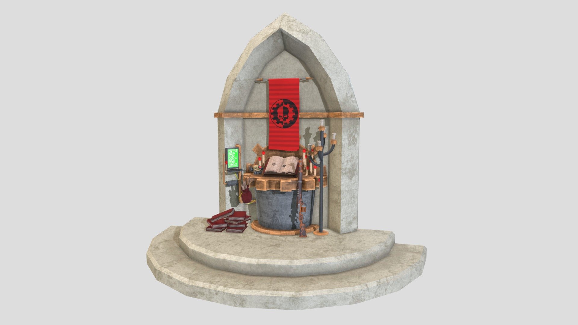 Altar Adeptus Mechanicus - 3D model by Alejandro.Melero [07472c8 ...