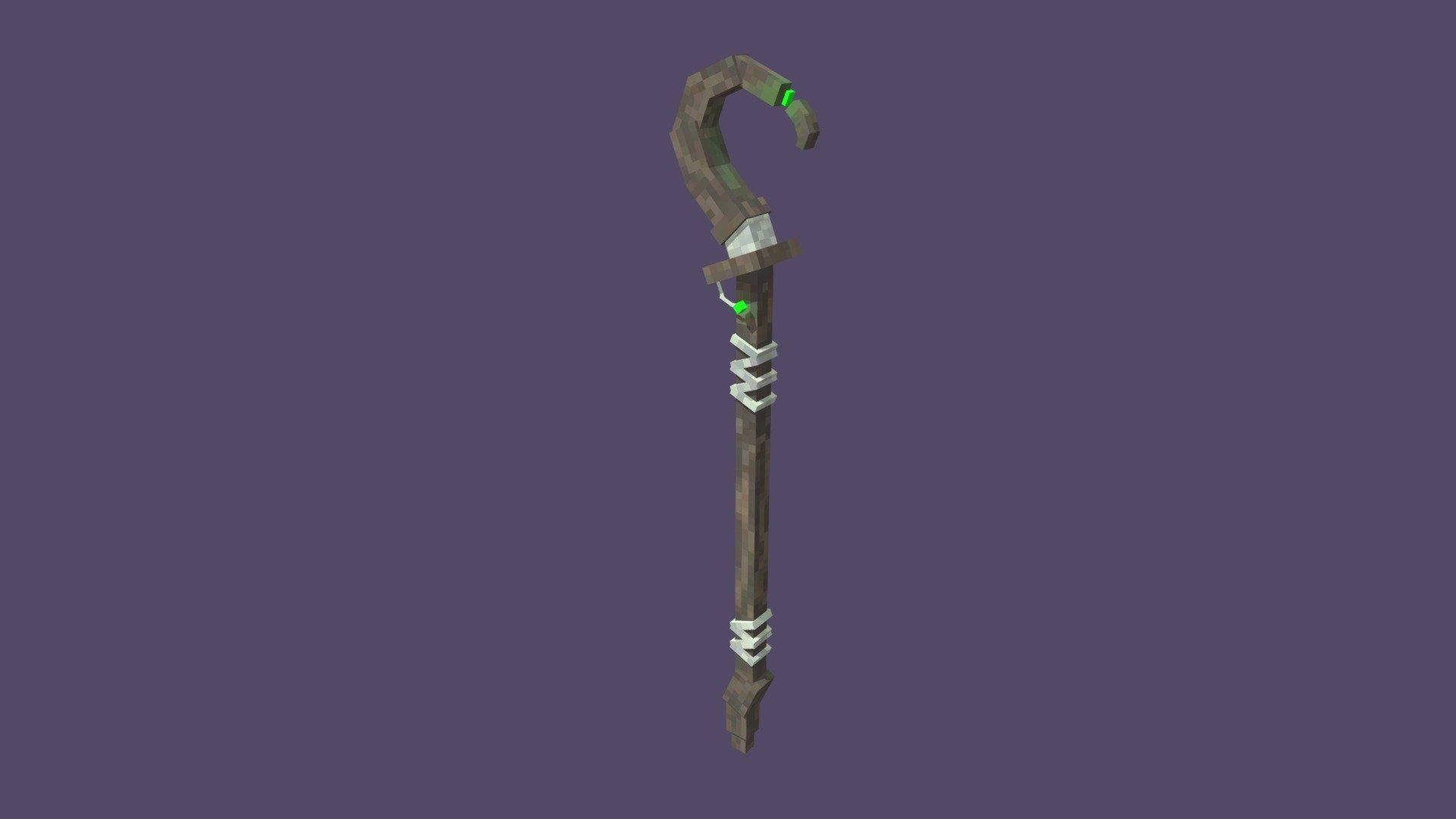 The magic staff - 3D model by state_L [0748358] - Sketchfab