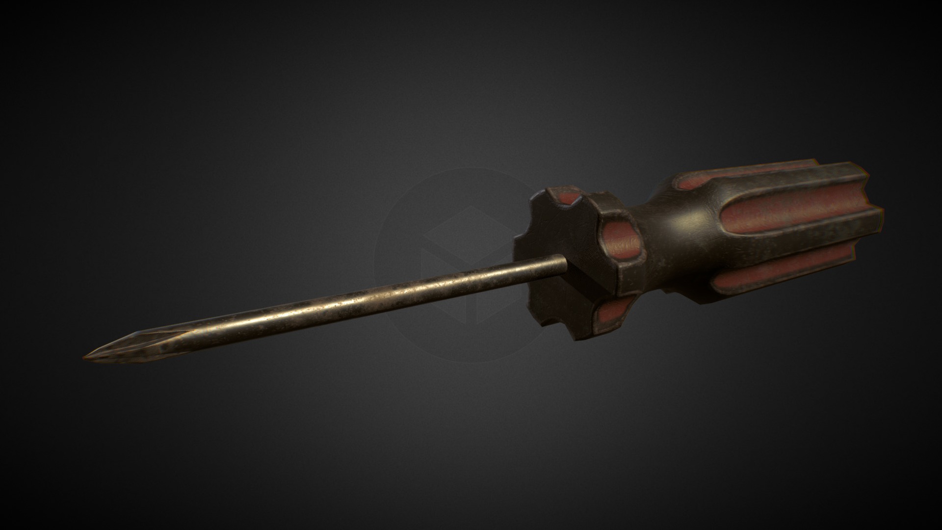 Dirty Screwdriver - 3D model by jakus (@jakus21) [07485fd] - Sketchfab