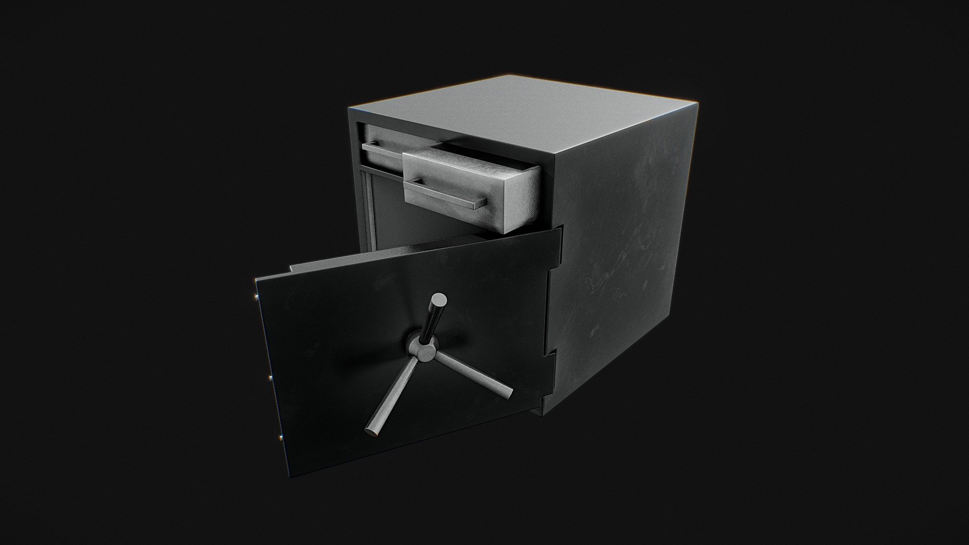 Money Safe - 3D model by radinv (@radinv1111) [07496f3] - Sketchfab