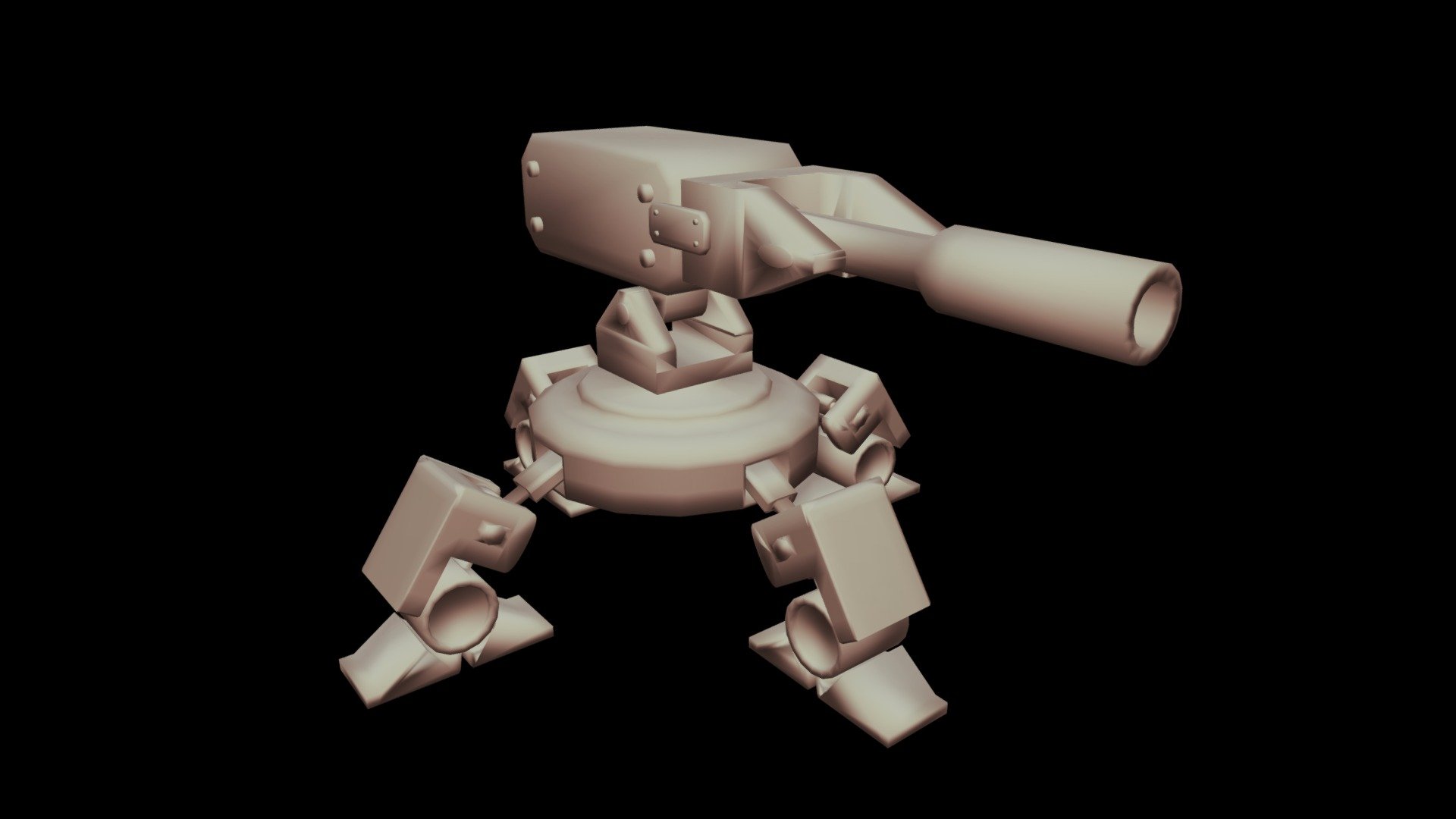 Turret - 3D model by binjaaaa [0749ac8] - Sketchfab