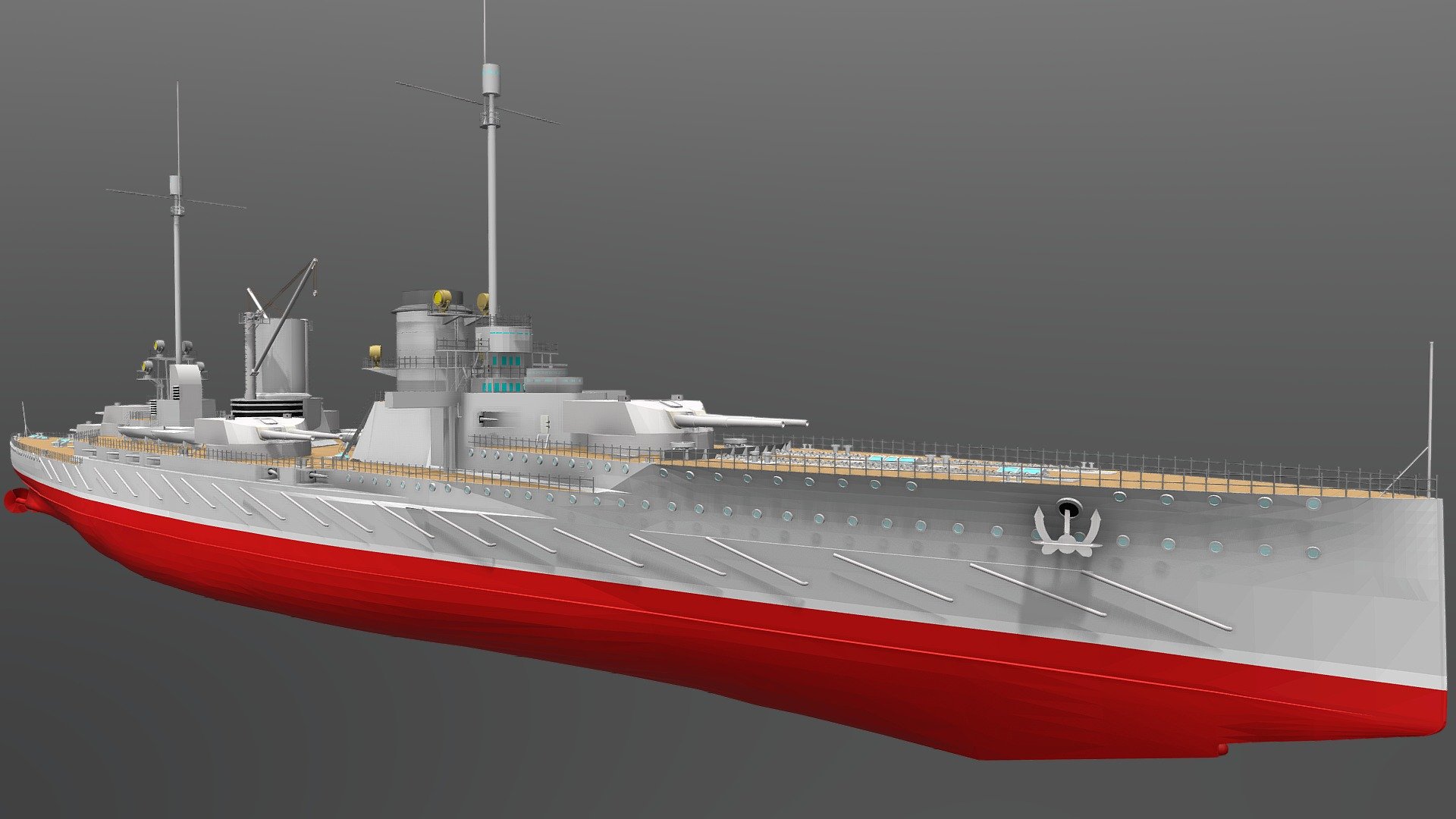 SMS Seydlitz - Buy Royalty Free 3D model by martyn169 [0749bd0 ...