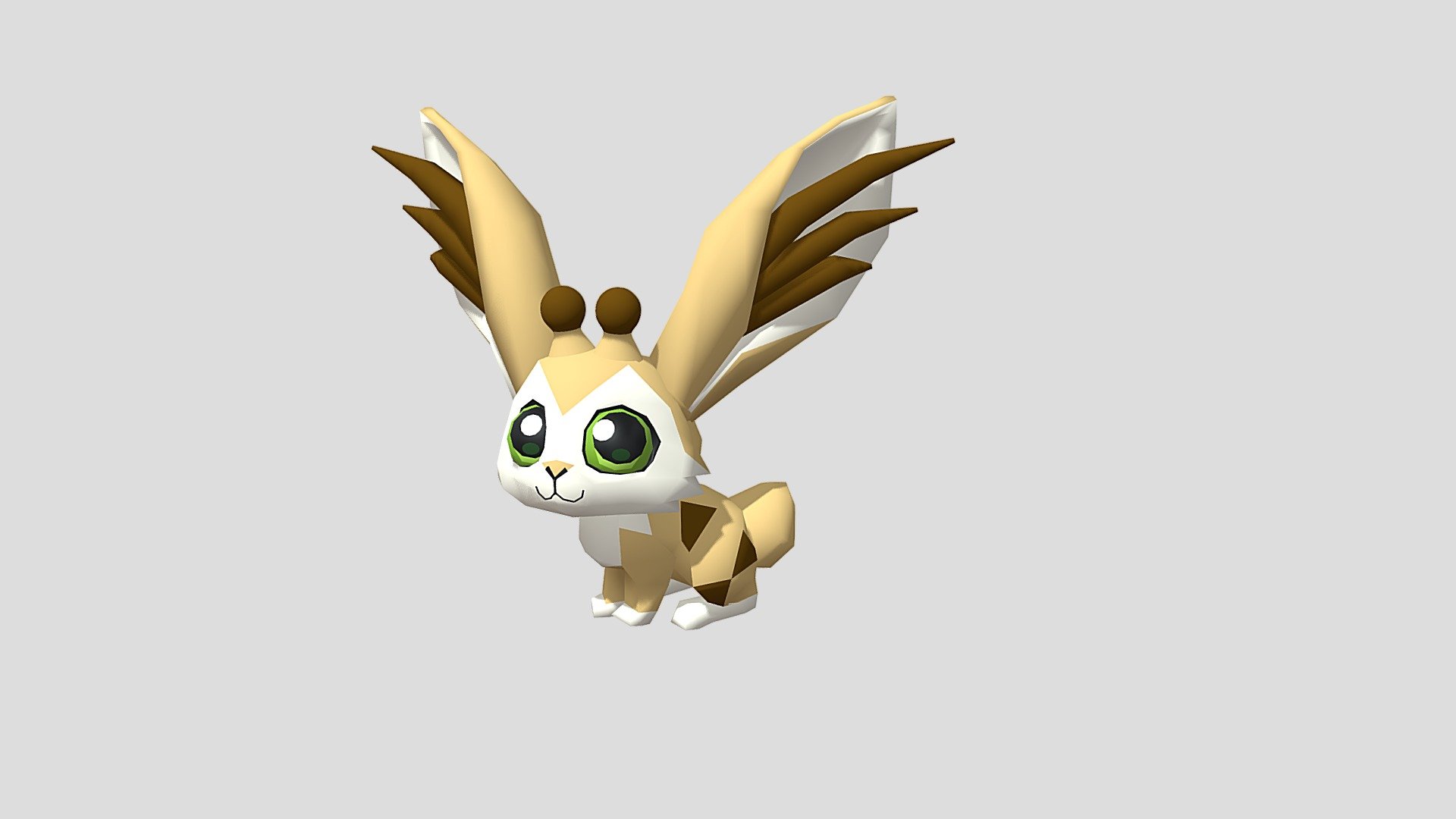 Rabbiraffe (Rabbit + Giraffe hybrid) - 3D model by DreamNoms [0749be0 ...