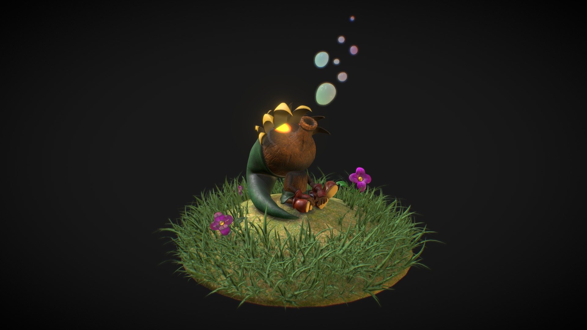 Deku Link - Majora's Mask - 3D model by Justin Collins (@justinmc ...