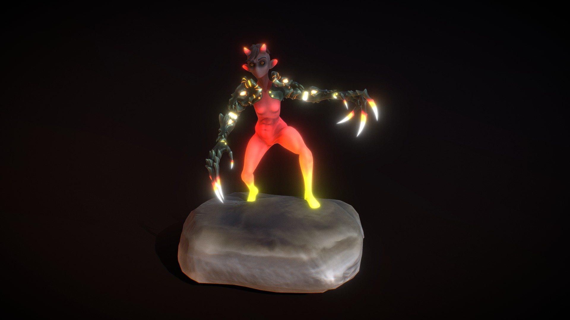 Fair Girl - 3D model by IronShy [0749de4] - Sketchfab