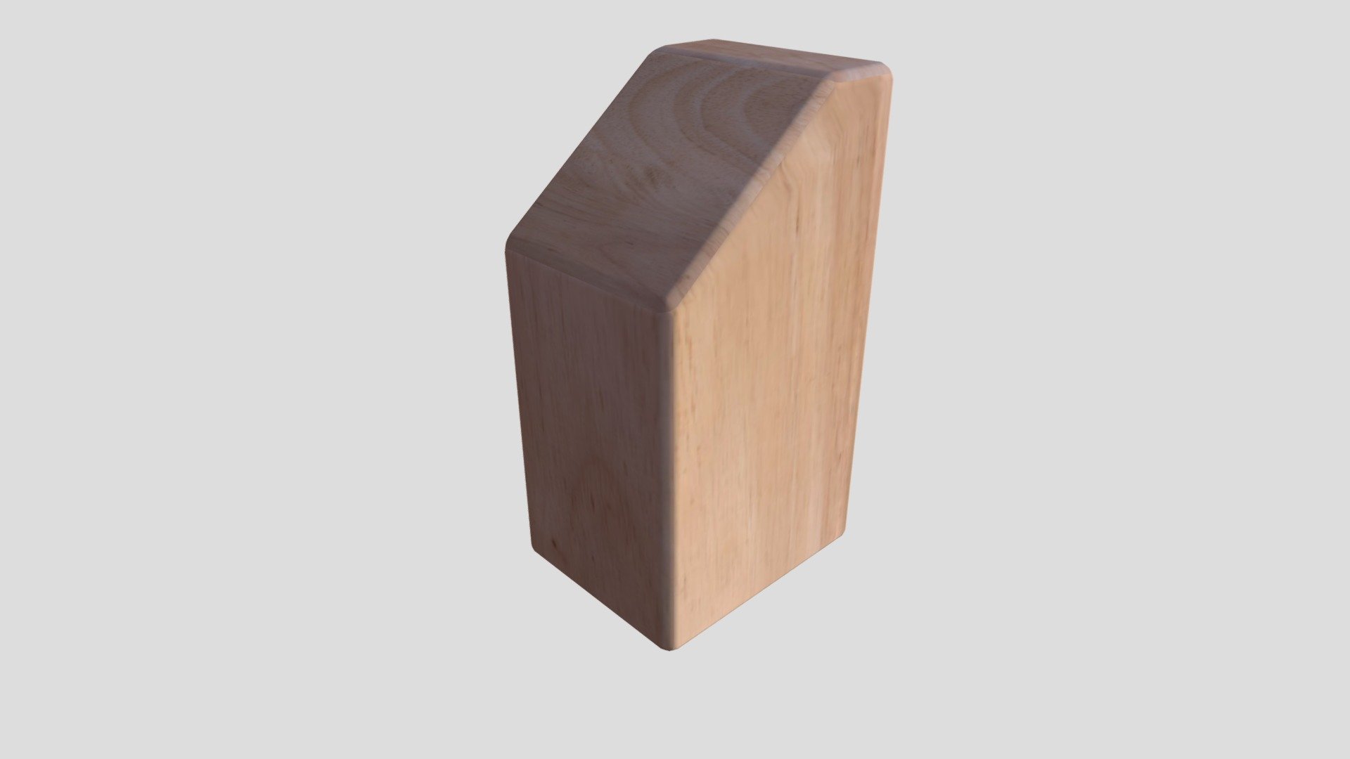 Wooden Block - Download Free 3D model by walke584 [0749e41] - Sketchfab