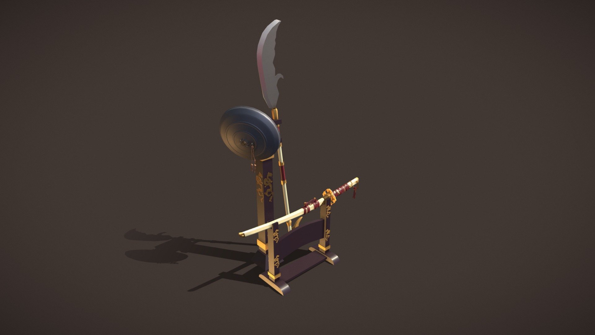 the soul of samurai - 3D model by Holodulyaa [0749e74] - Sketchfab