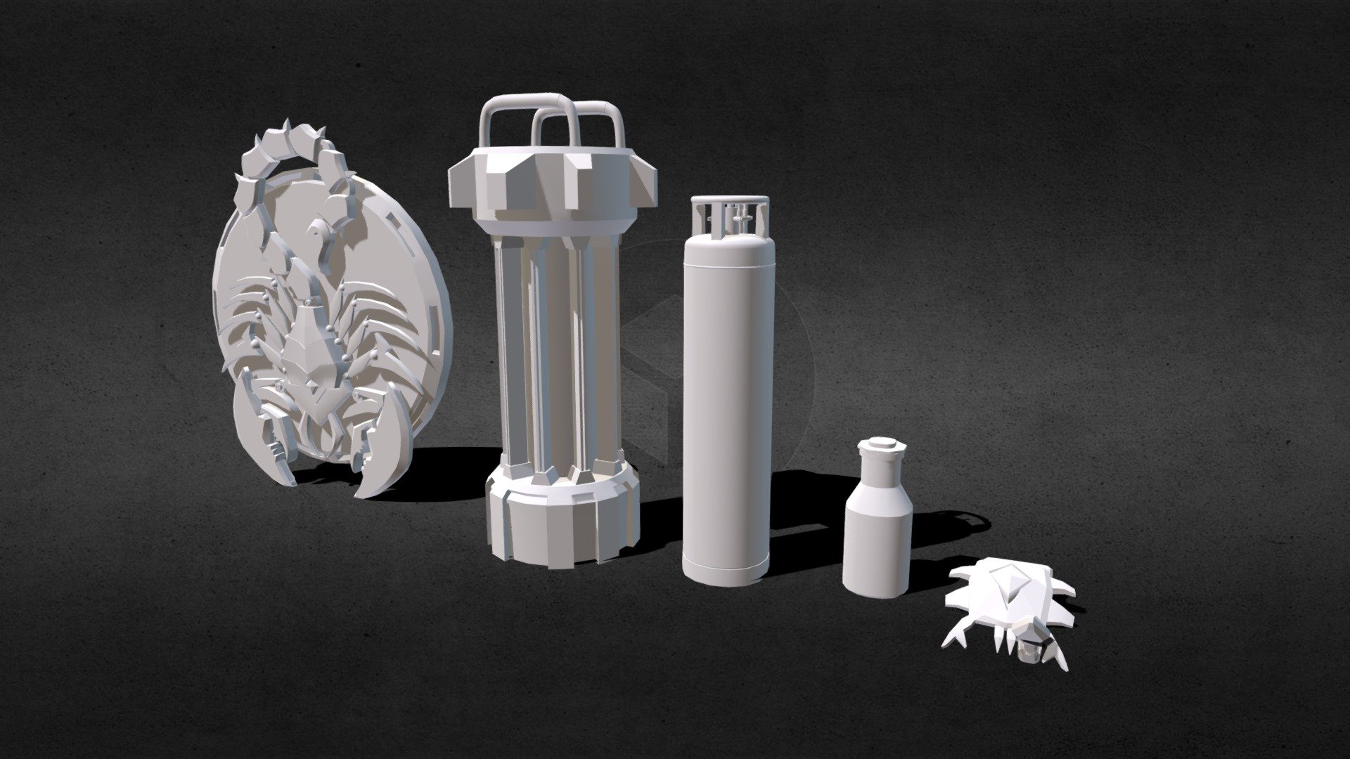 Puzzle Horror Items - Buy Royalty Free 3D model by paburoviii [074cb18 ...