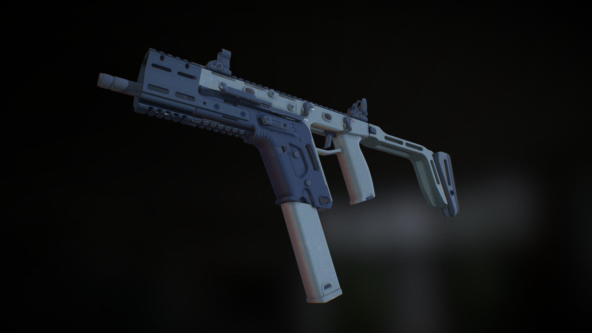 Fennec 45 (Vector) | CoD:MWII - Download Free 3D model by Vladislav ...